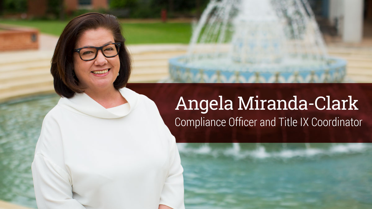 Trinity Hires Inaugural Title IX Coordinator | Trinity University