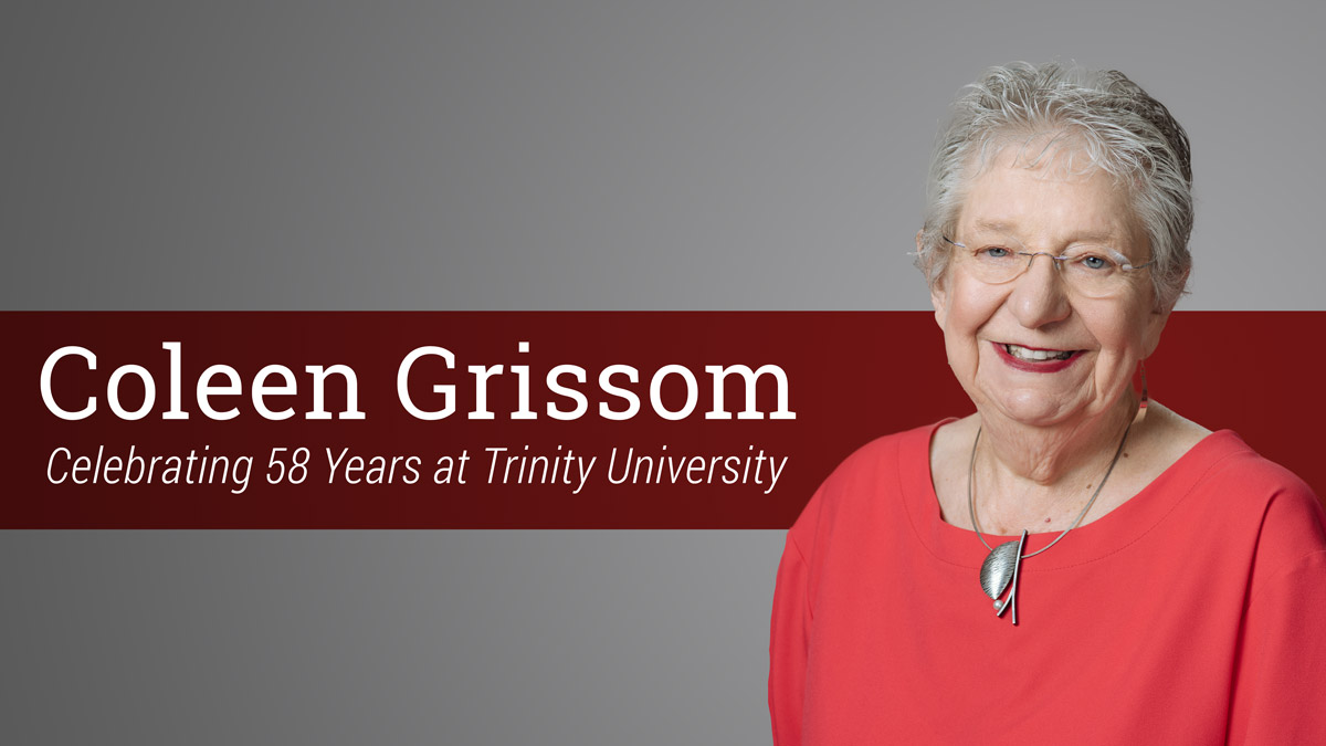 The End of an Era: Coleen Grissom to Retire in 2019 | Trinity University