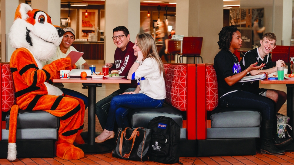 Campus Dining Then and Now | Trinity University